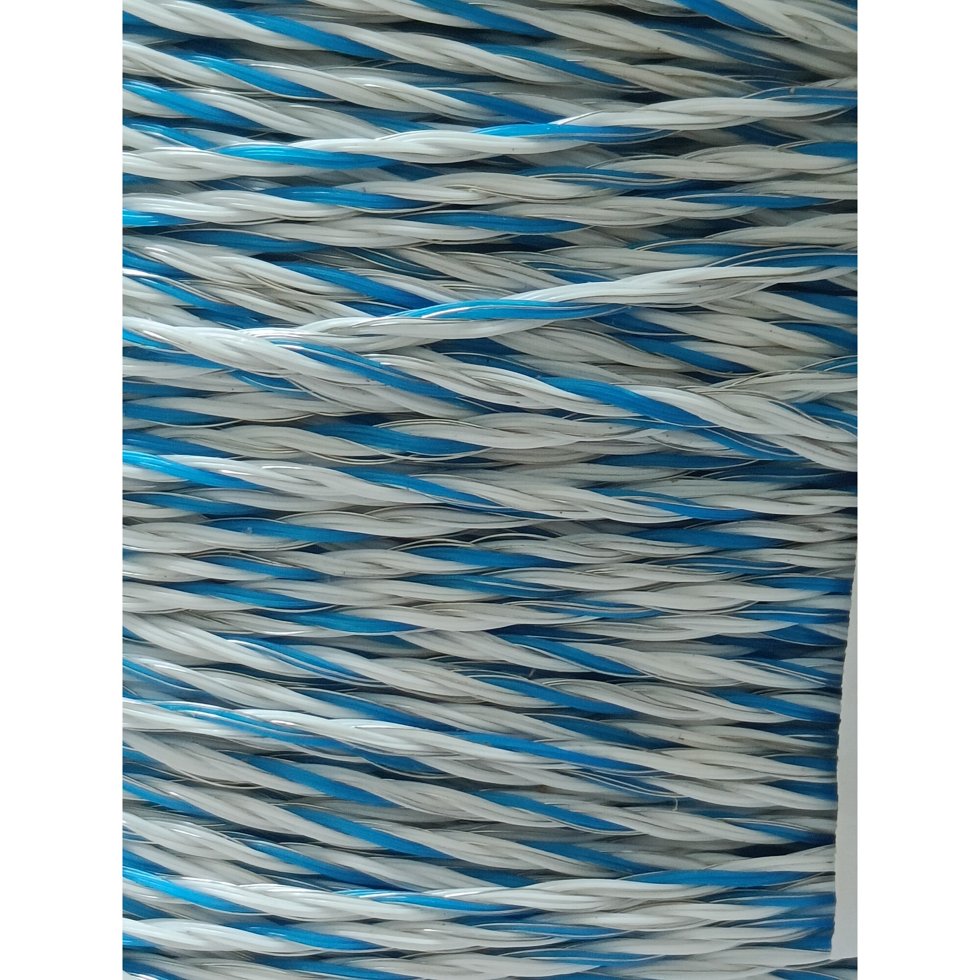 Fir gard electric Primo nr. 1, 1000 m, 6 lite, alb/albastru, 3.8 Ωm, 3 ...