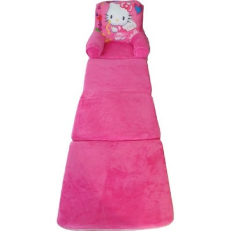 Fotoliu din plus extensibil cu 4 placi, Hello Kitty, 150 CM - eMAG.ro