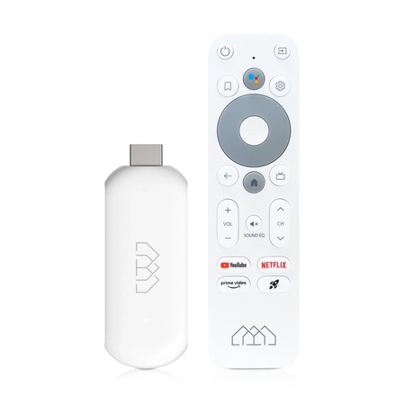 Media player Homatics Stick HD, Android TV 11, Chromecast, 32GB, alb ...