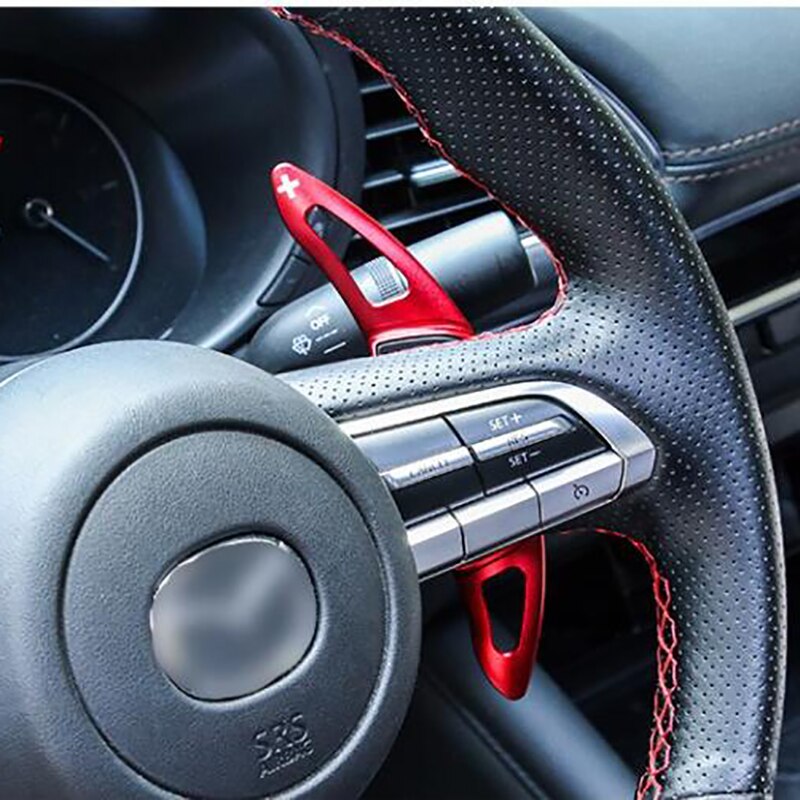 Set 2 padele rosu volan pentru Mazda, Shift Paddle Mazda 3 CX30 CX-30 ...