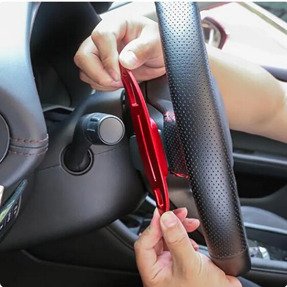 Set 2 padele rosu volan pentru Mazda, Shift Paddle Mazda 3 CX30 CX-30 ...