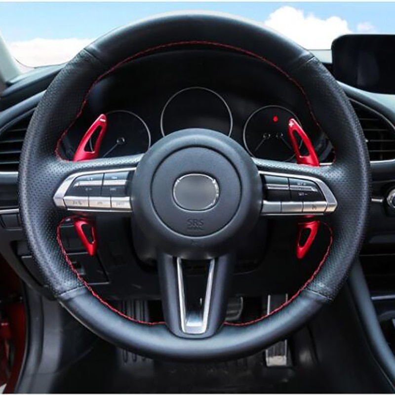 Set 2 padele rosu volan pentru Mazda, Shift Paddle Mazda 3 CX30 CX-30 ...