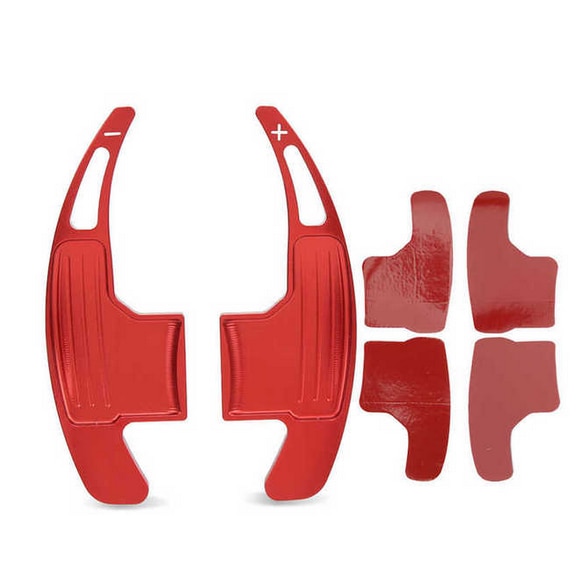 Set 2 padele rosu volan pentru Ford, Shift Paddle Mustang V6 EcoBoost ...