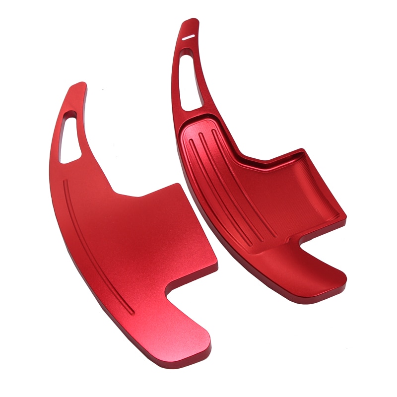 Set 2 padele rosu volan pentru Ford, Shift Paddle Mustang V6 EcoBoost ...