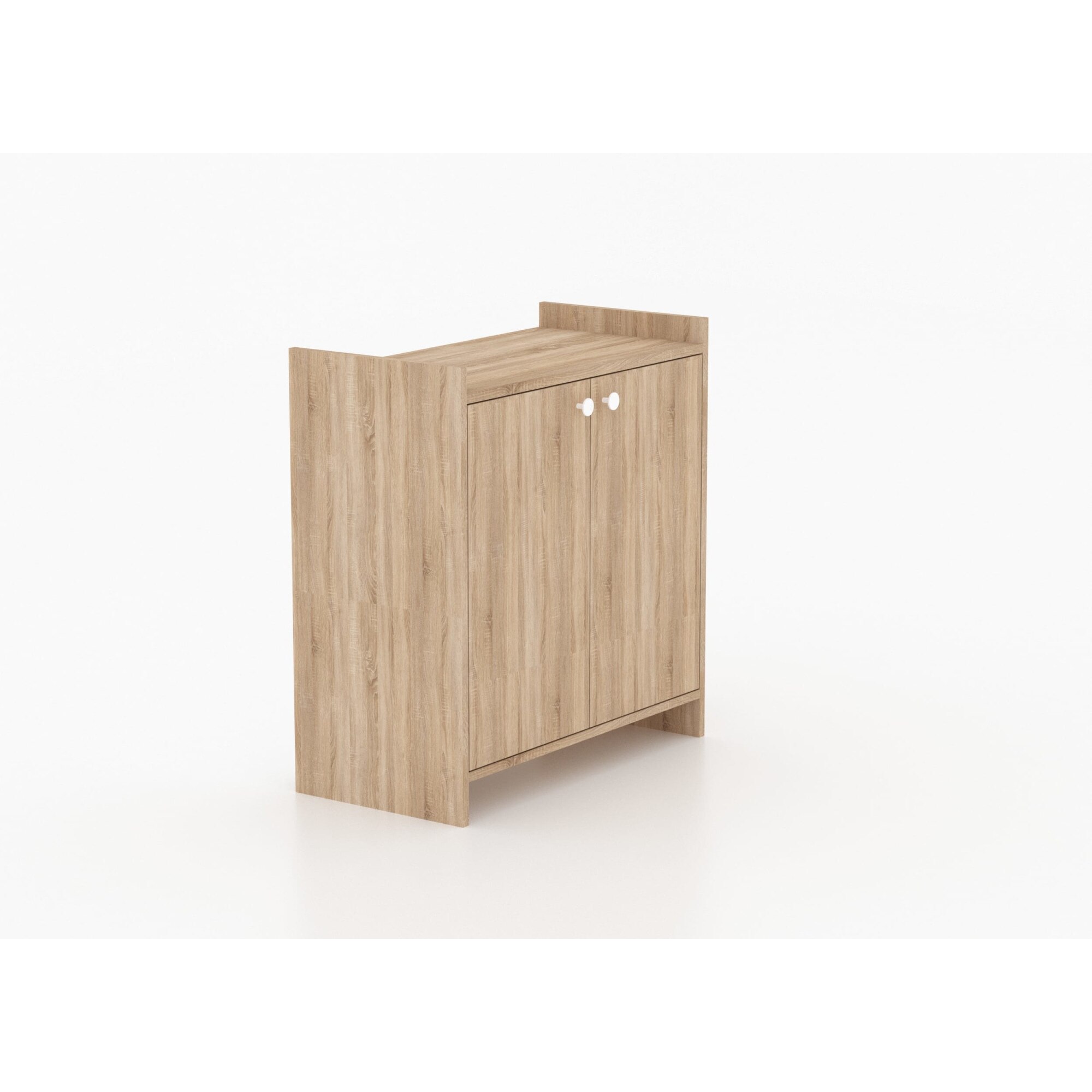 Comoda DELIZIA, 80x40x85 cm, PAL 18mm, SONOMA, by Fichi - eMAG.ro