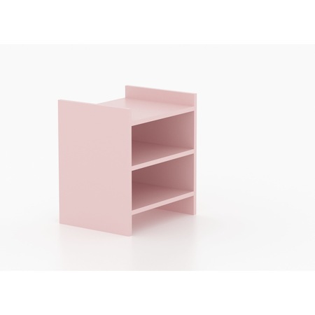 Noptiera copii DELIZIA, 45X35X50 cm, PAL 18mm, ROZ, by Fichi - eMAG.ro
