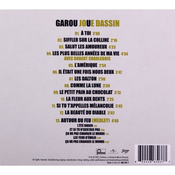 Garou: Garou Joue Dassin [CD] - eMAG.bg