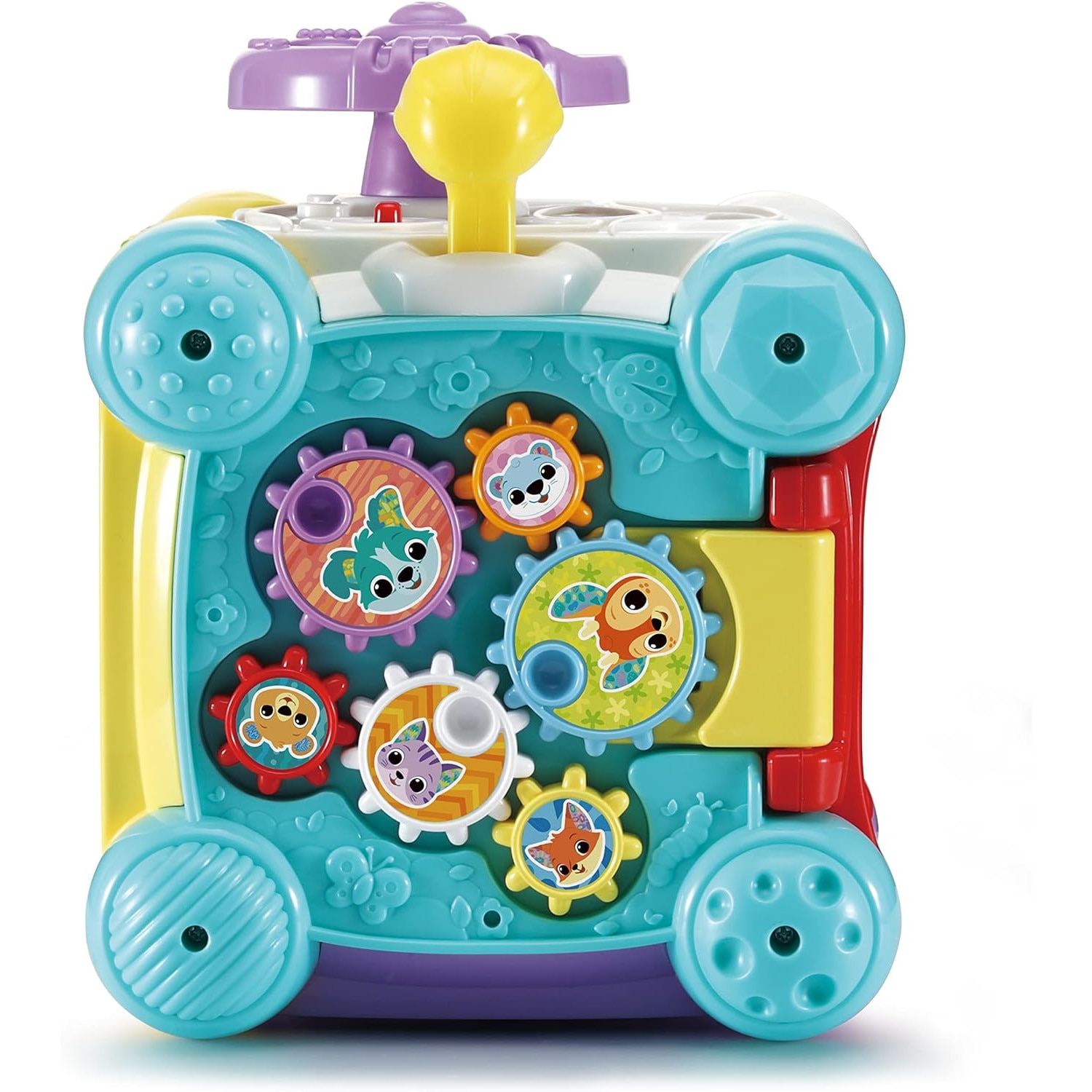 Jucarie interactiva, Vtech, Twist & Play Cube, 21.5 x 21.5 x 24 cm ...