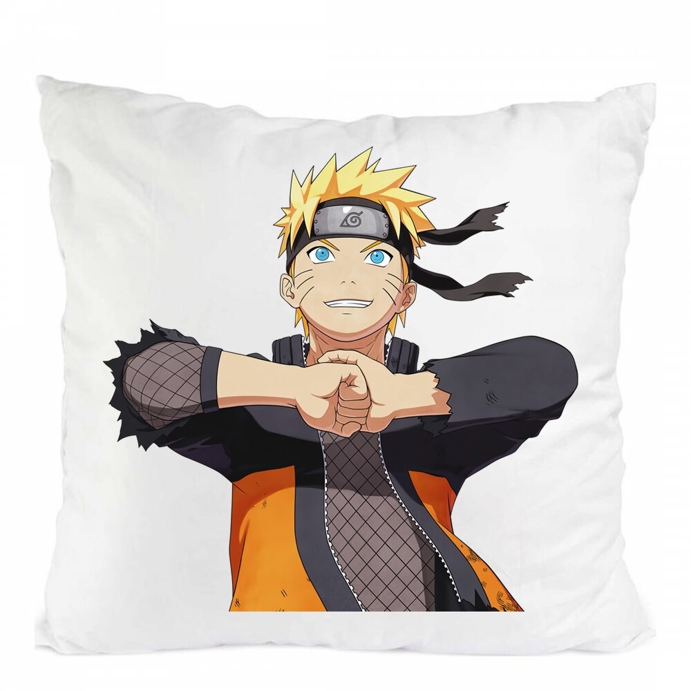 Perna personalizata naruto shippuden anime naruto, Poliester, Alb, 40 x ...