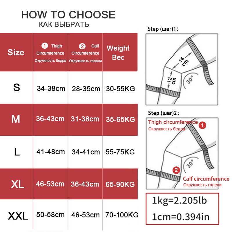 Manson de compresie pentru genunchi, JeiibrZui, Textil, Negru, XL - eMAG.ro