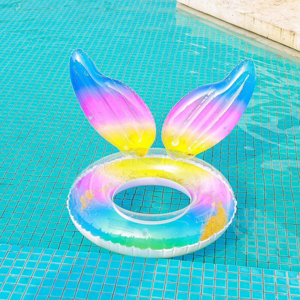 Colac de inot, JeiibrZui, PVC, Multicolor - eMAG.ro