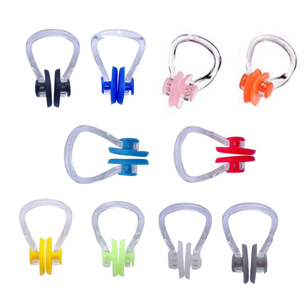 Set 10 agrafe de nas pentru inot, JeiibrZui, Silicon/Plastic ...