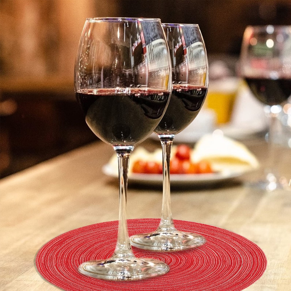 Set 4 Naproane, JeiibrZui, Sintetic, 36cm, Rosu - eMAG.ro