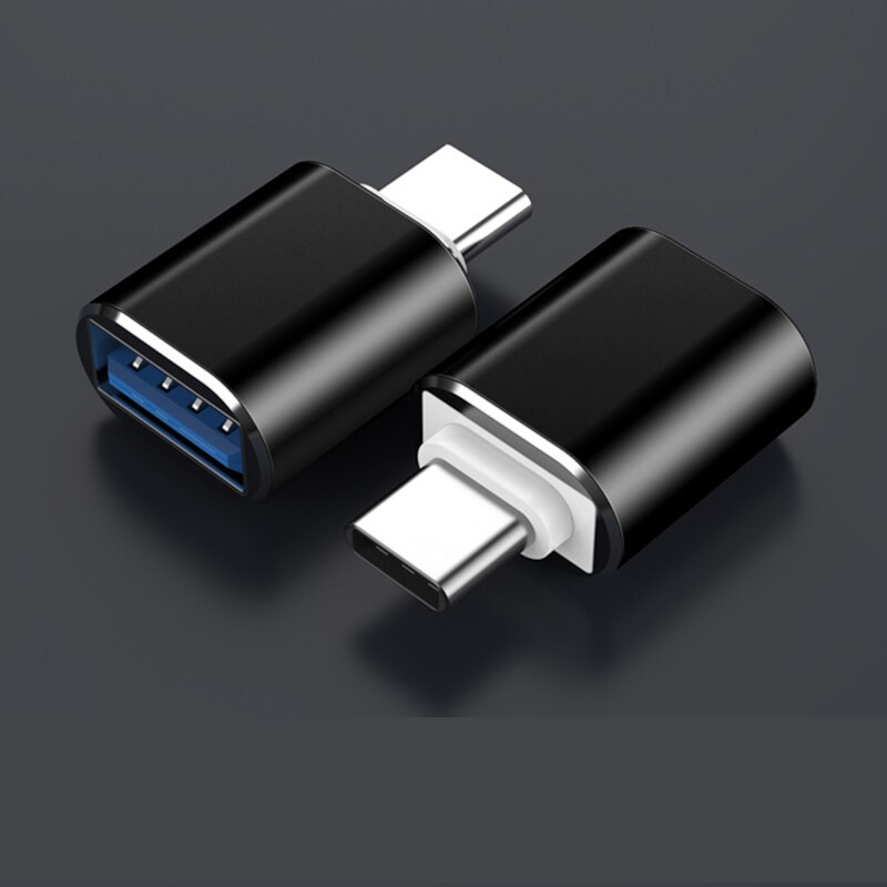 Adaptor USB 3.0 la USB-C eRDX®, OTG, Viteza 5Gbps, Incarcare 3A ...
