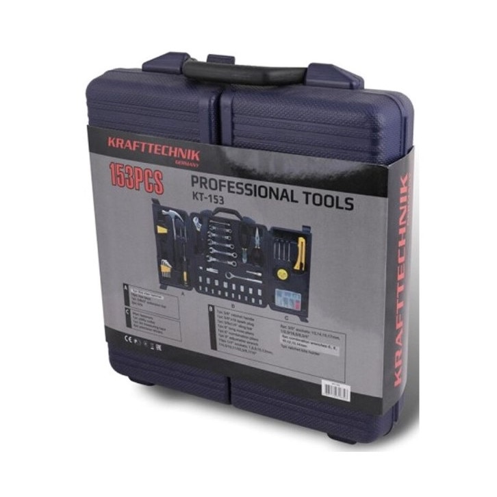 Sumker Krafttechnik 153db-os szerszámkészlet KT-153 - eMAG.hu
