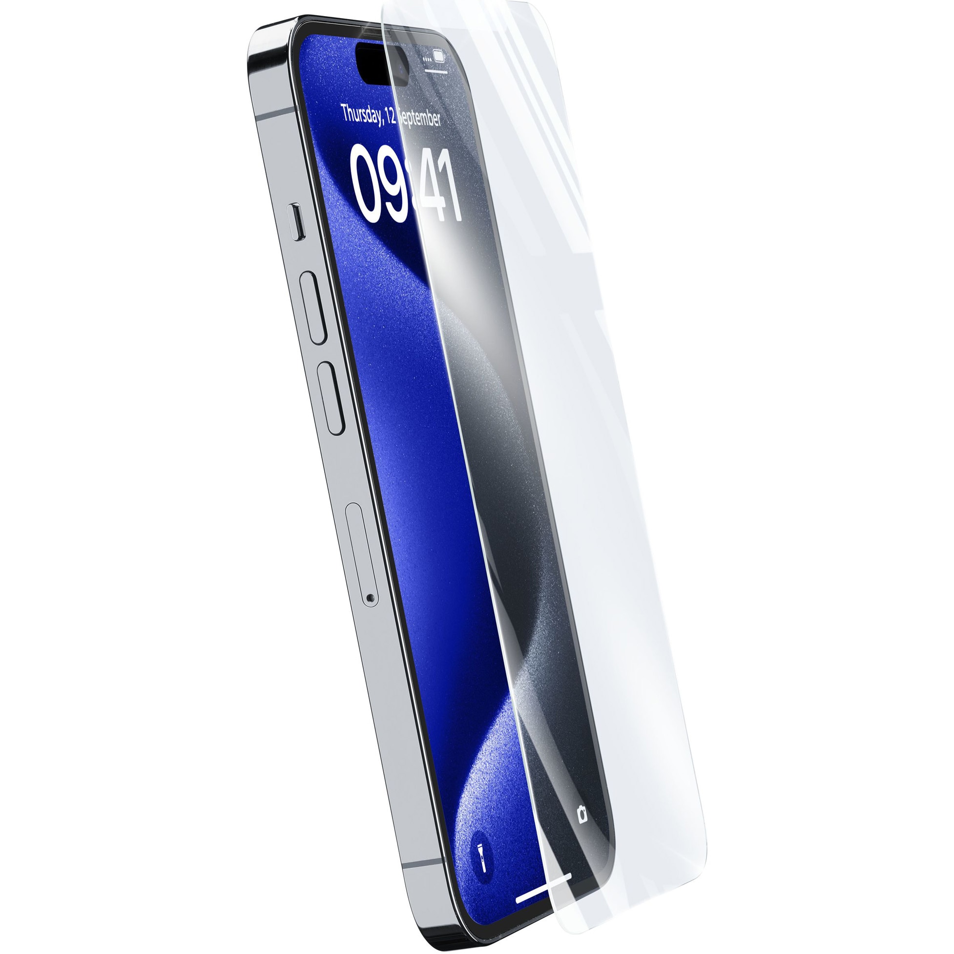 Стъклен протектор Cellularline AntiBlue за iPhone 15 Plus/15 Pro Max ...