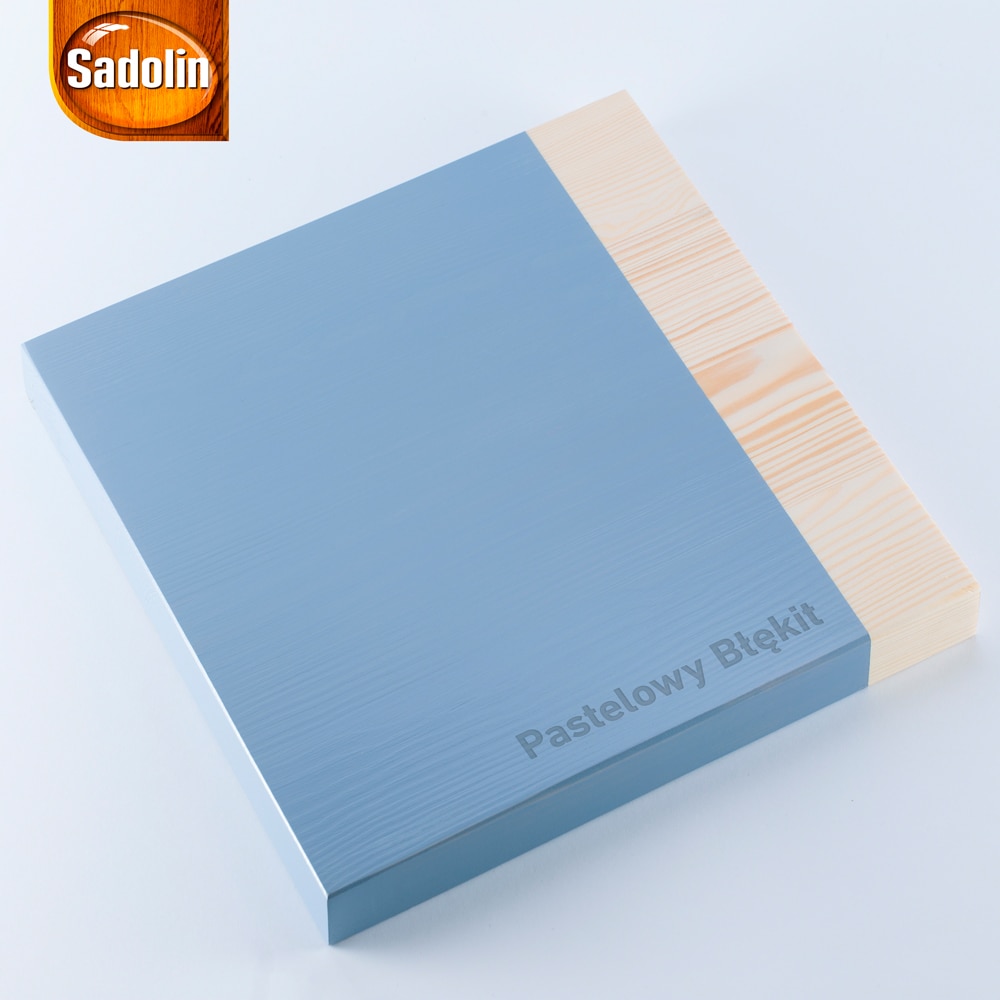 Lac pentru lemn Sadolin, Pastel Blue, 1L - eMAG.ro