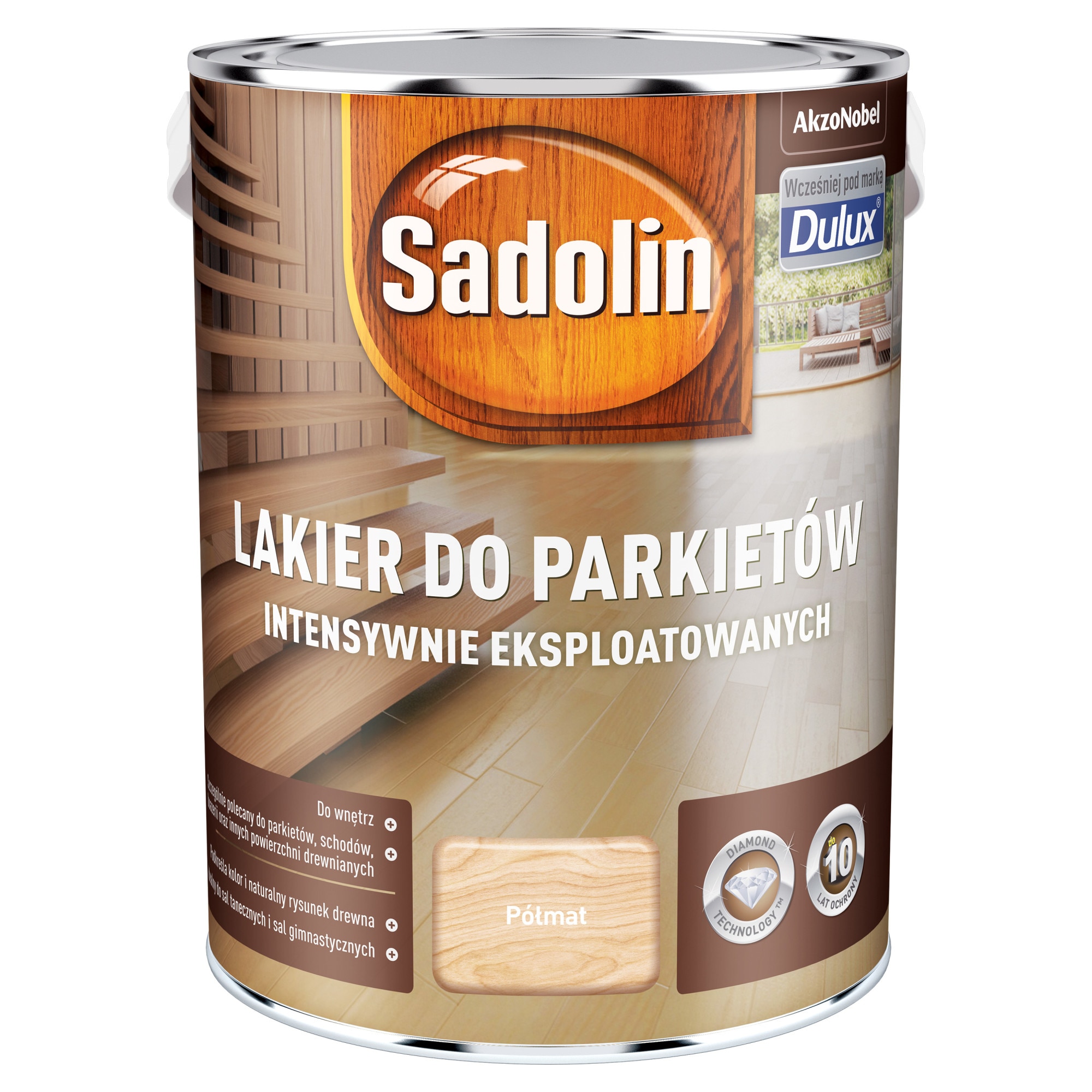 Lac pentru lemn, Sadolin, Transparent, 5L - eMAG.ro