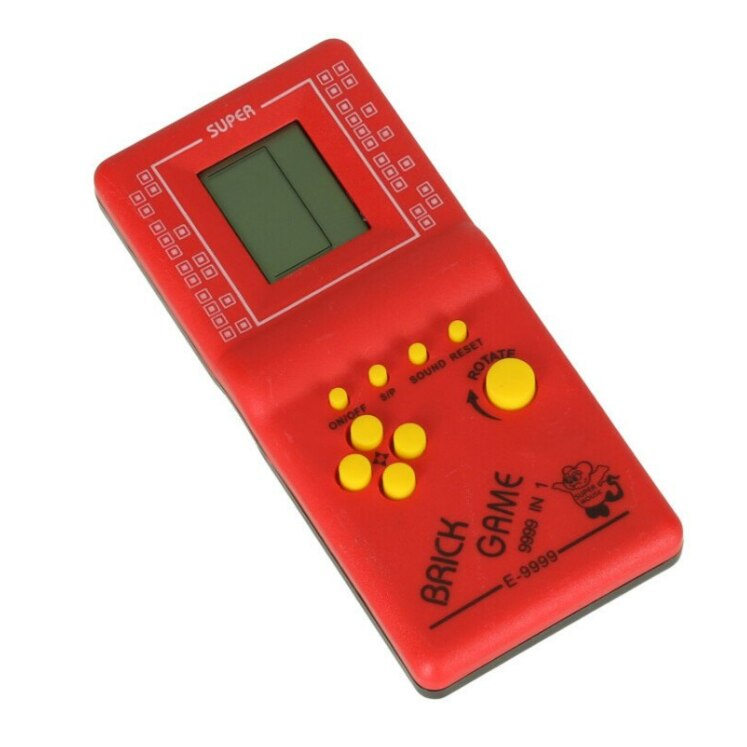 Joc Interactiv Tip Tetris, Brick Game 999 Clasic, Rosu - eMAG.ro