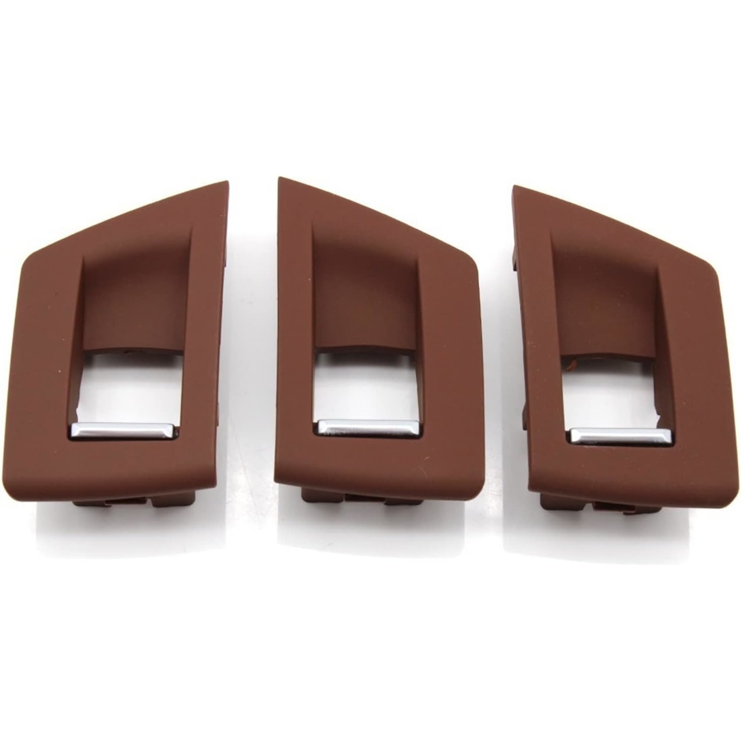 Set 3xButoane panou auto, Pentru BMW 5 F10/F11, Rosu maro - eMAG.ro