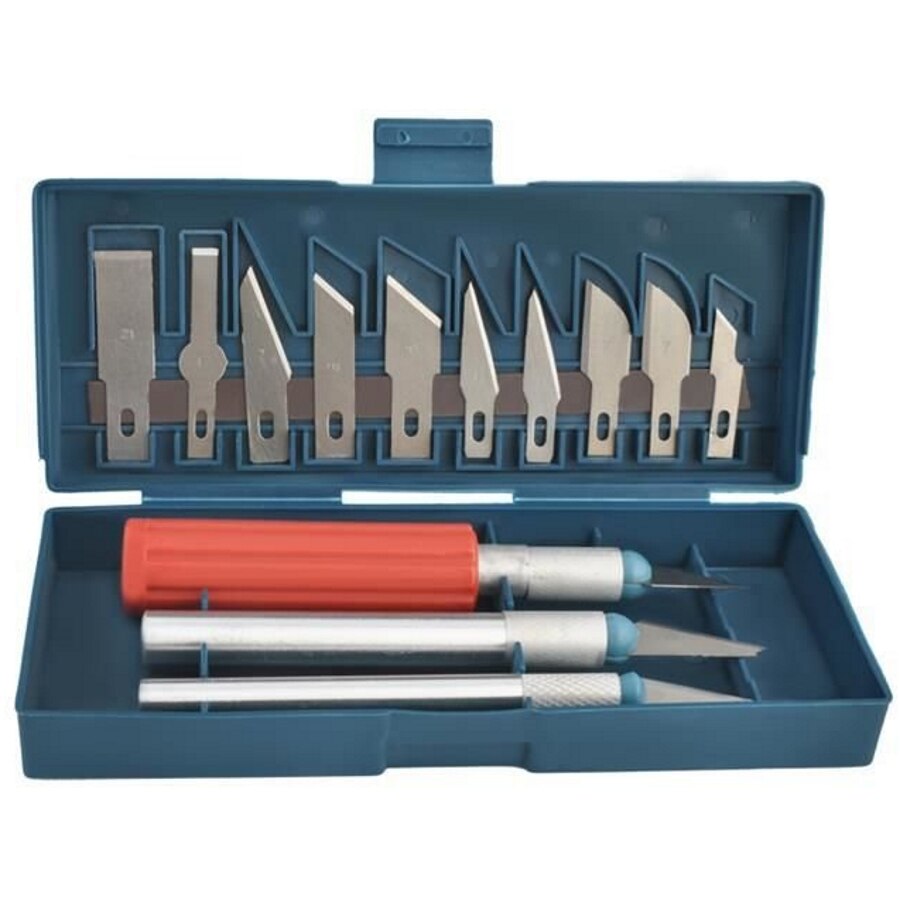 Set Cutite de Modelat idealSTORE, Include 3 Manere diferite, 13 lame de ...