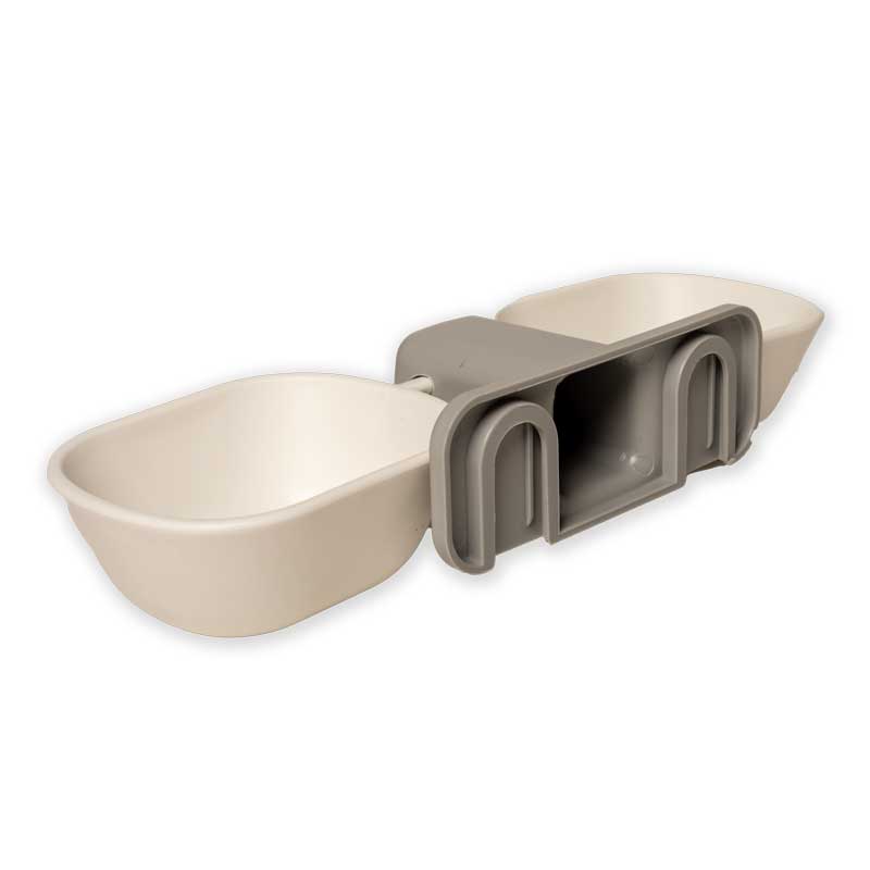 Двойна купа със стенен монтаж, Sarsaila, за котки - eMAG.bg