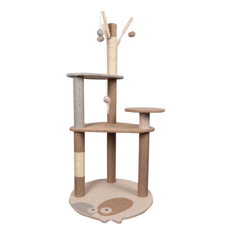 Ansamblu Veverita pentru pisici, Sarsaila, 53x50x118 cm - eMAG.ro