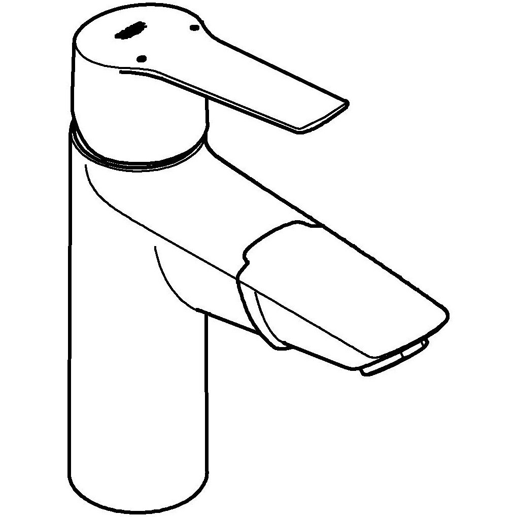 Смесител за мивка Grohe Start 23978003, 3/8'', Размер M ...