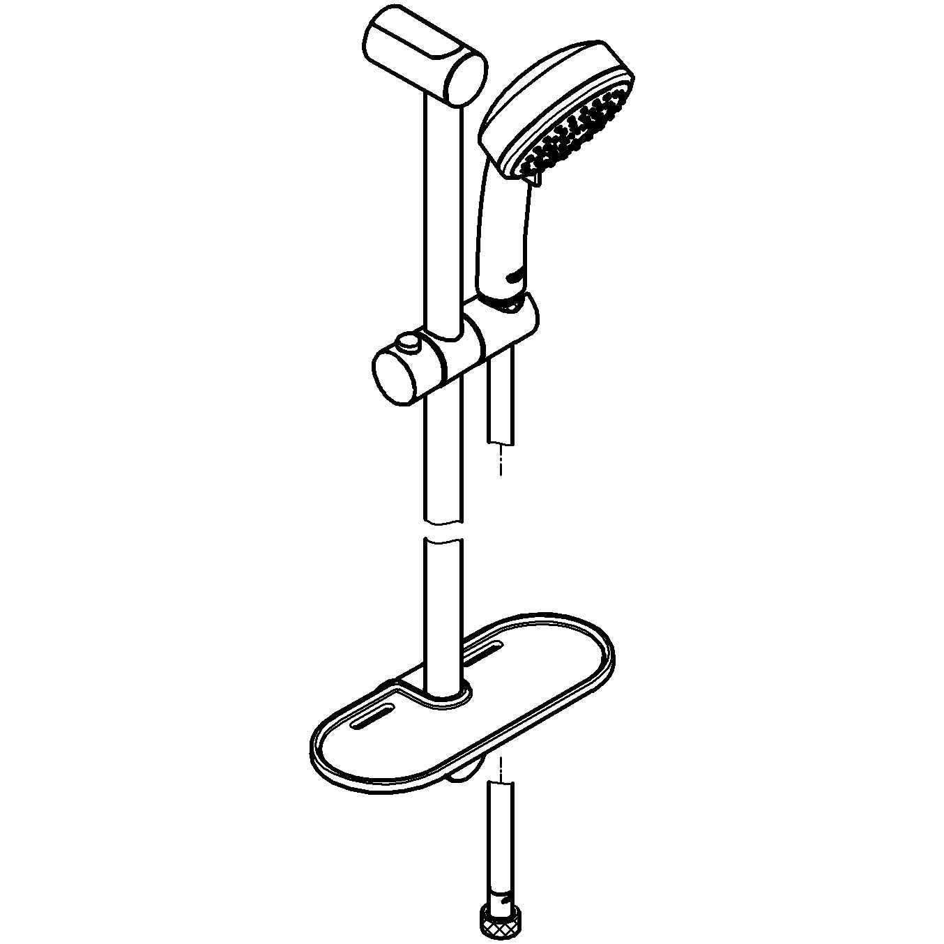Coloana de dus Grohe Tempesta Cosmopolitan 100 27929002, 1/2 ...