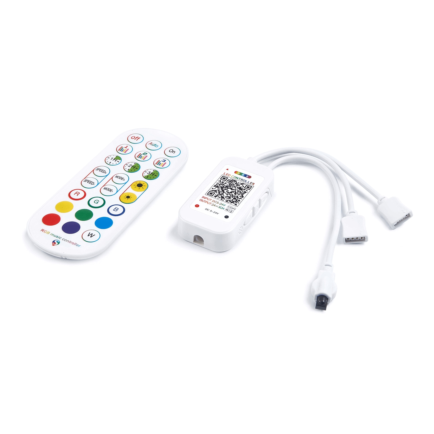 IR инфрачервен контролер MH-BLUETOOTH-020 за RGB LED ленти - eMAG.bg