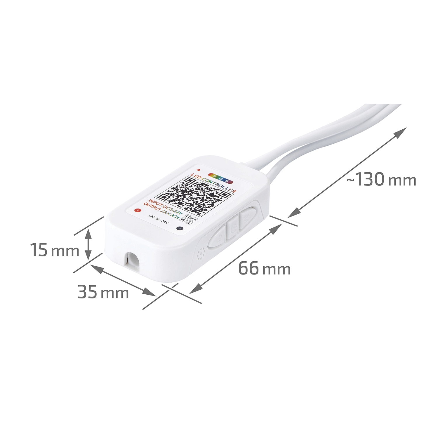 IR инфрачервен контролер MH-BLUETOOTH-020 за RGB LED ленти - eMAG.bg