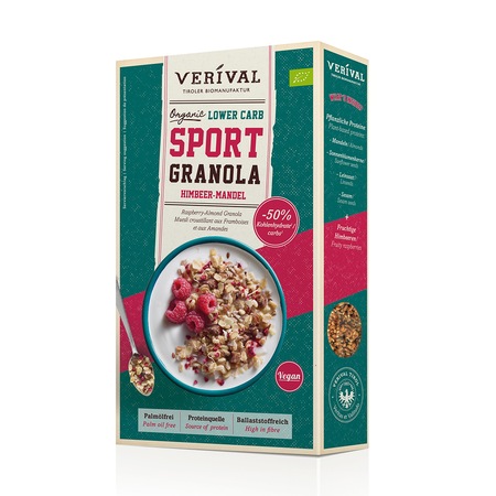 Cereale Granola "Lower Carb" Verival Bio, 400g - eMAG.ro