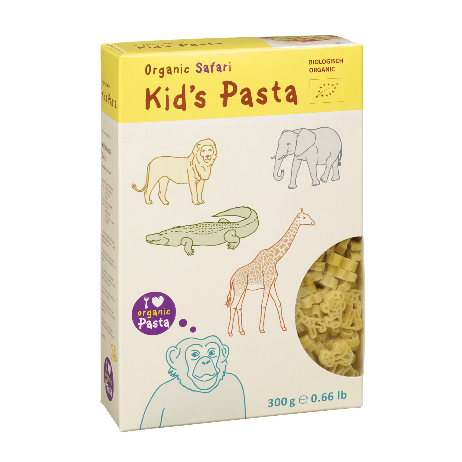 Paste pentru copii safari Alb Gold Bio, 300g - eMAG.ro
