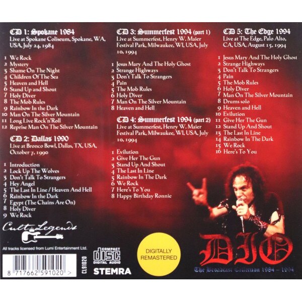 Dio: The Broadcast Collection 1984-1994 [CD] - eMAG.ro
