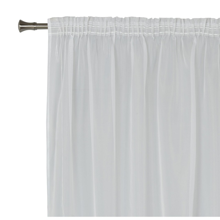 Perdea cu rejansa Julita Splendid, 290x160 cm, poliester 100%, cu volan ...