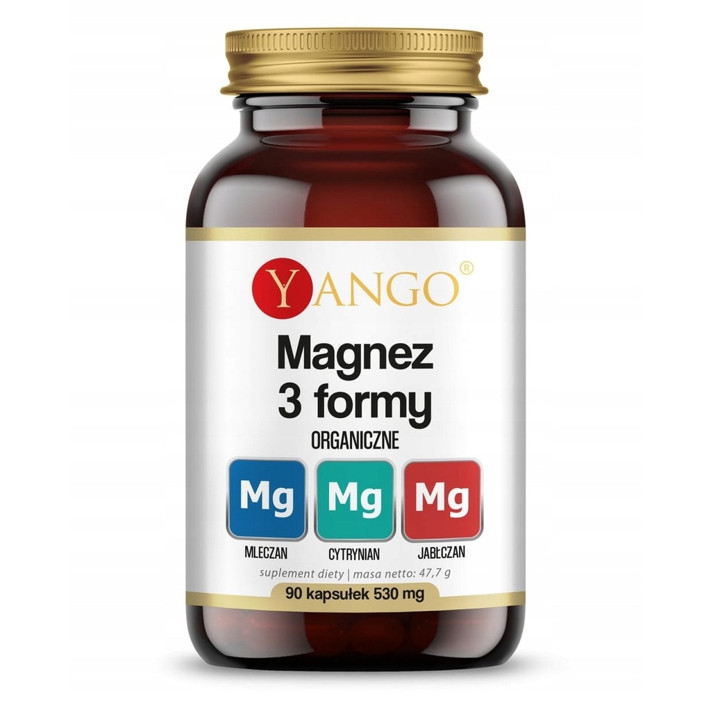Supliment alimentar, YANGO, 90 capsule, 530mg, Citrat de magneziu ...