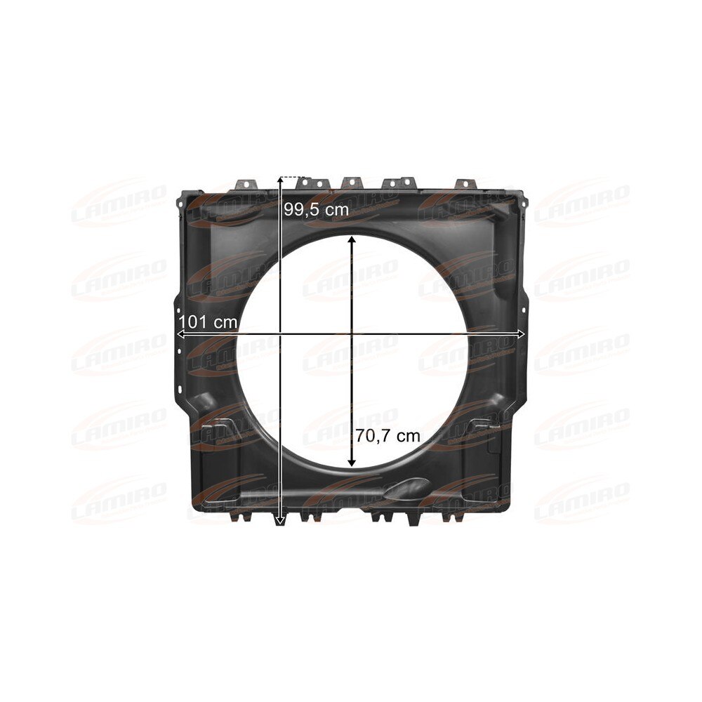 Capac ventilator radiator Lamiro pentru Mercedes Actros - eMAG.ro
