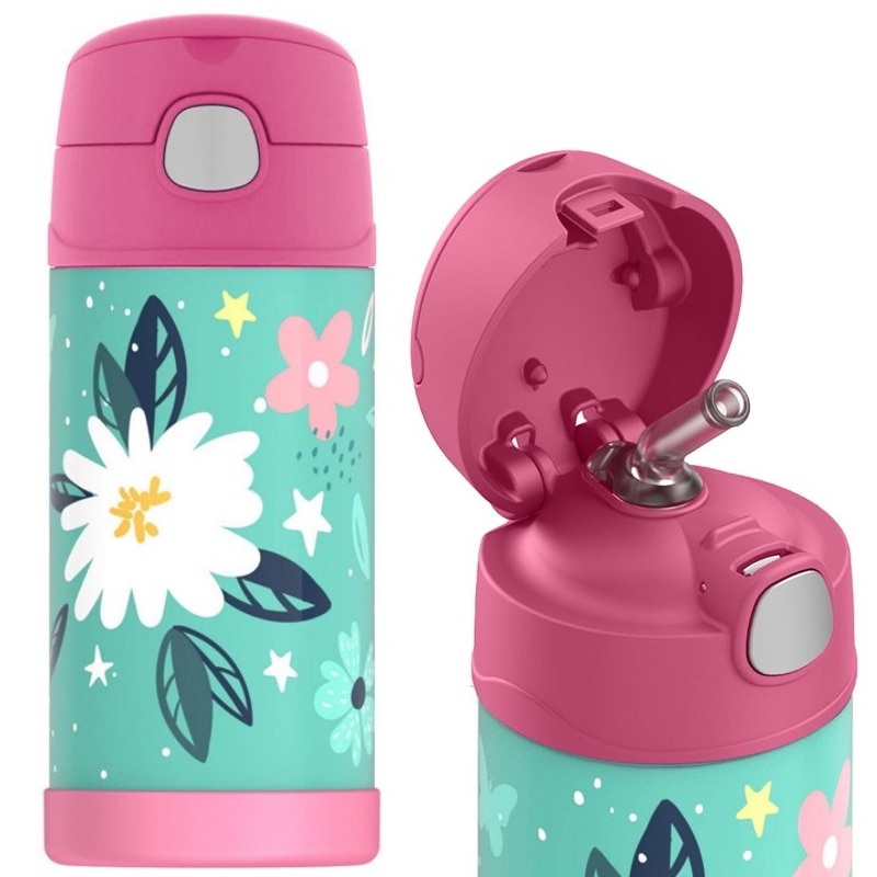 Termos cu pai pentru copii, Thermos, Inox, 355 ml, Multicolor - eMAG.ro