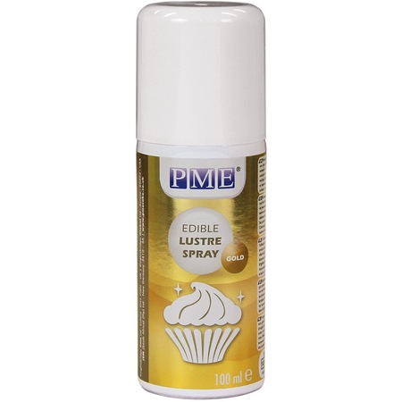 Colorant alimentar spray luciu auriu 100 ml, PME - eMAG.ro
