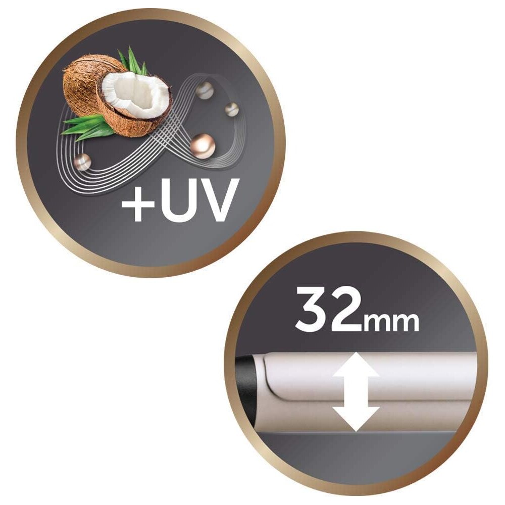 Ondulator, Remington, Ceramica, filtre UV, 210°C, Turcoaz/Gri - eMAG.ro