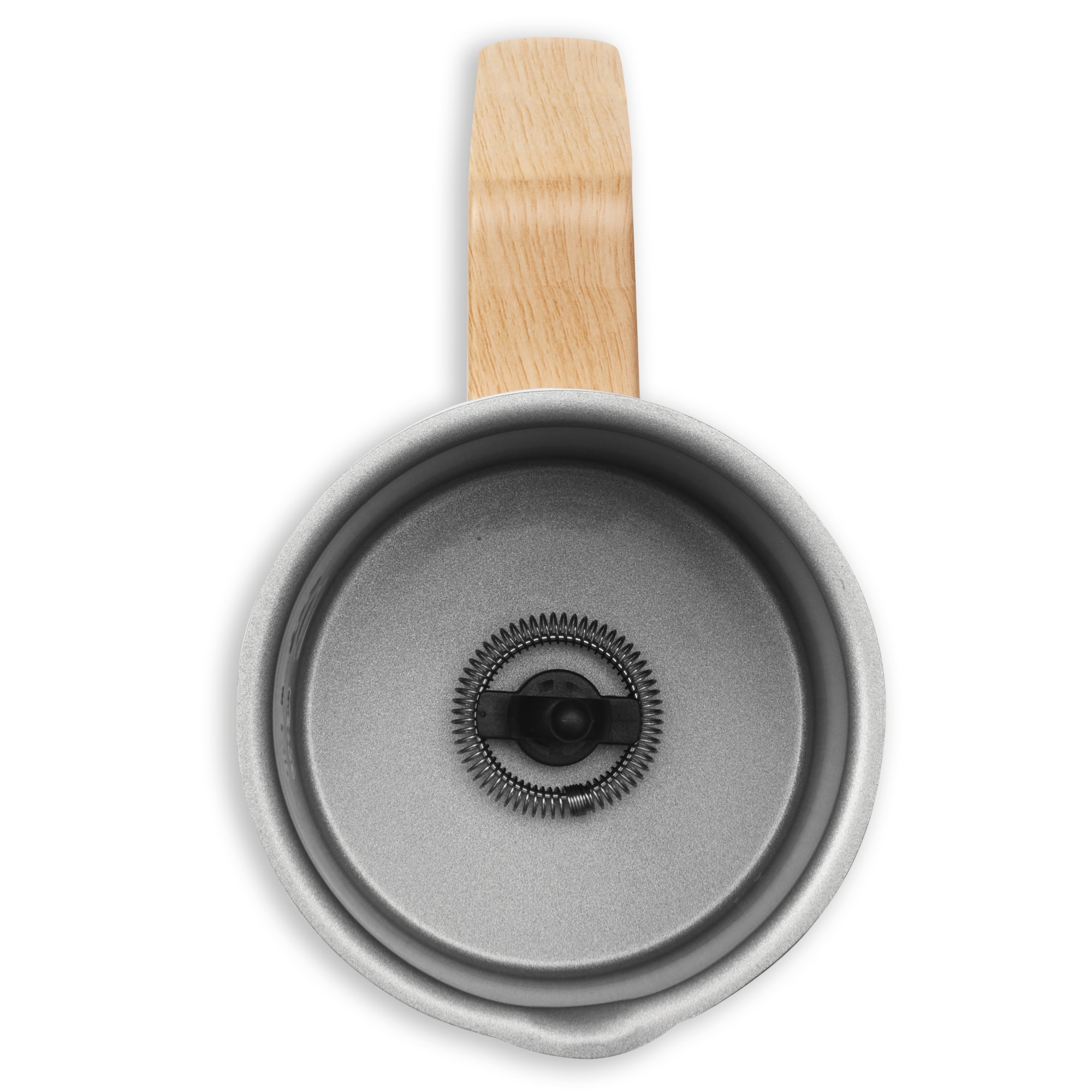 Aparat pentru spuma de lapte Izzy, Wooden White, 500W, 300 ml - eMAG.ro