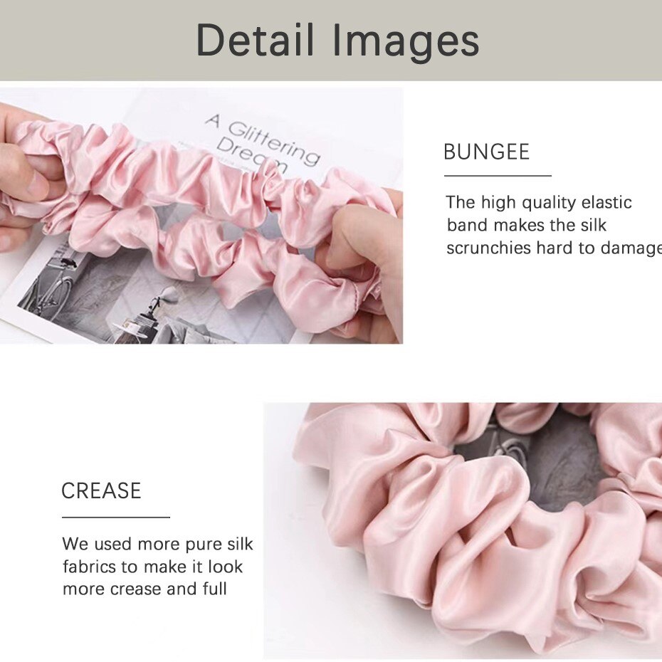 Elastic de par din matase naturala Mulberry (de dud) 100% 5 cm de ...