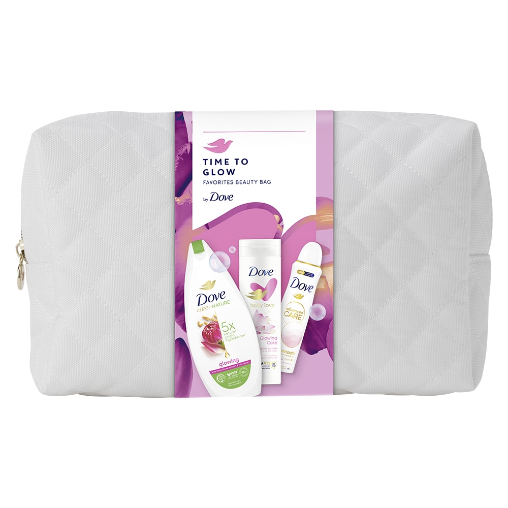 Set Dove: Gel de dus Dove Glowing, 225 ml + deodorant Dove Calming ...