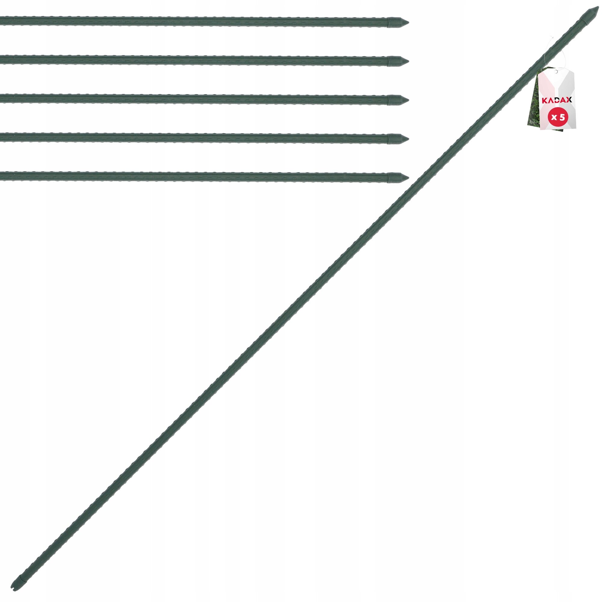 Set 5 stalpi de sustinere plante, Kadax, Otel, 150 cm - eMAG.ro