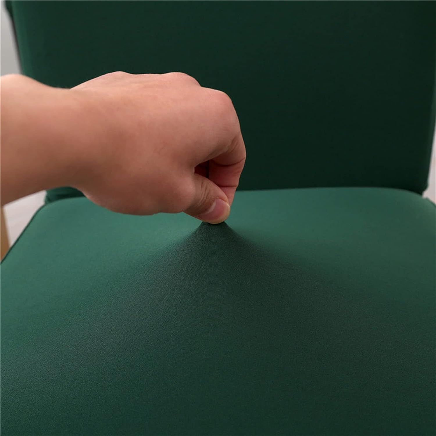 Set 6 Huse Scaun Universale GALAXIA®, Elastice, Din Elastan, Turcoaz ...