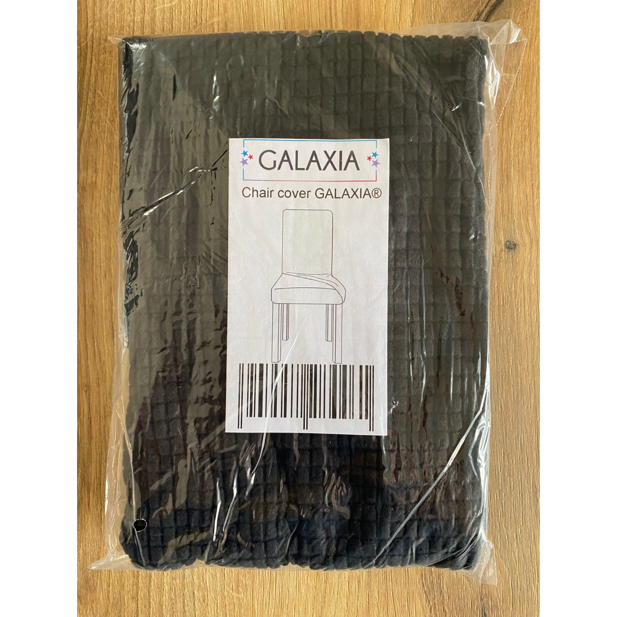 Set 6 Huse Scaun Universale GALAXIA®, Elastice, Din Bumbac Embosat ...