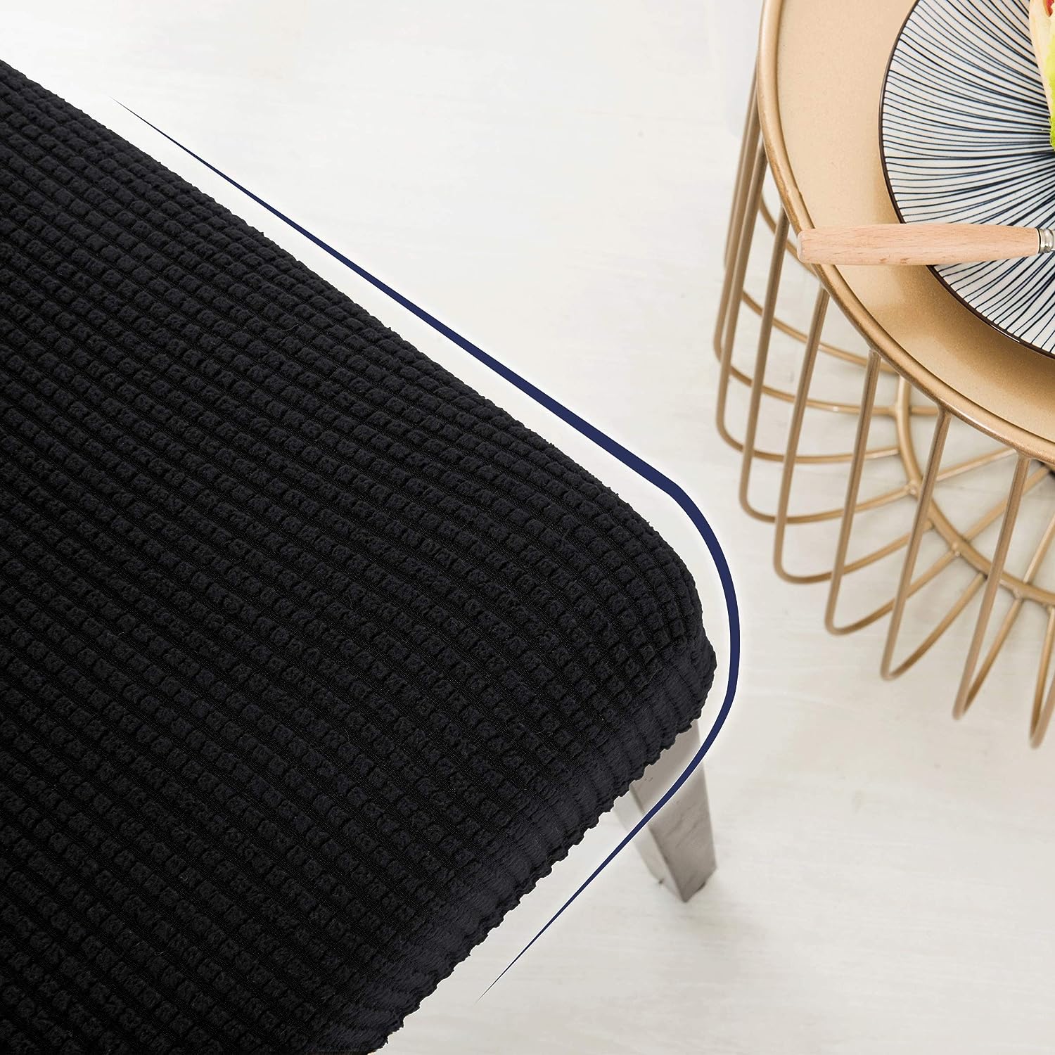 Set 6 Huse Scaun Universale GALAXIA®, Elastice, Din Bumbac Embosat ...