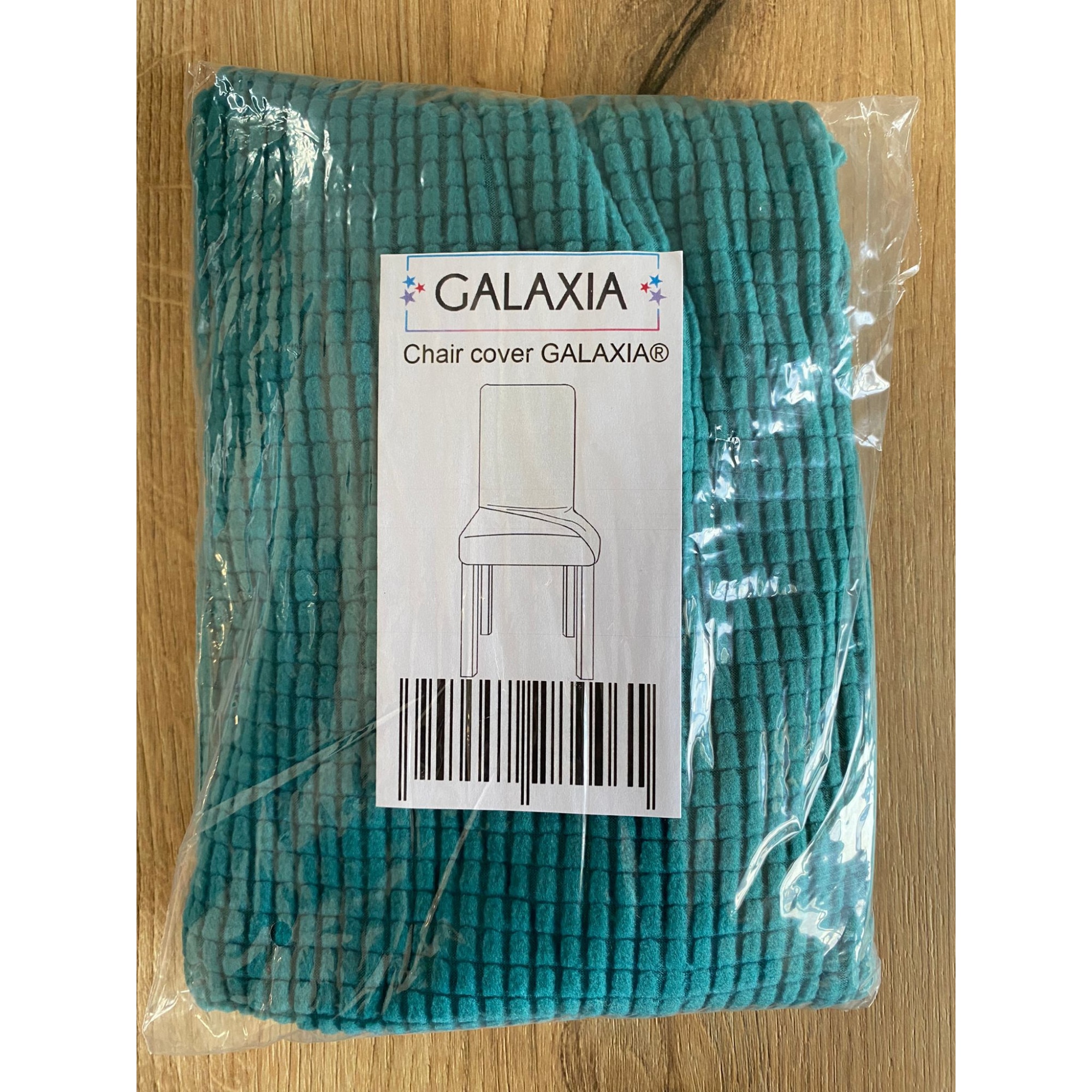 Set 6 Huse Scaun Universale GALAXIA®, Elastice, Din Bumbac Embosat ...