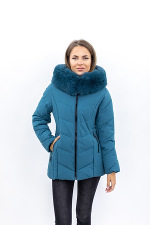 Geaca dama 2337, Vernil, XS - eMAG.ro