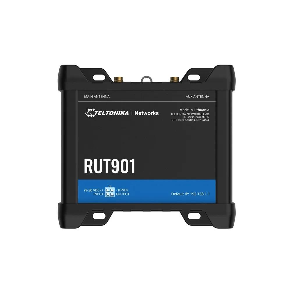Router profesional industrial 4G LTE, Teltonika RUT901, Cat.4, WiFi ...
